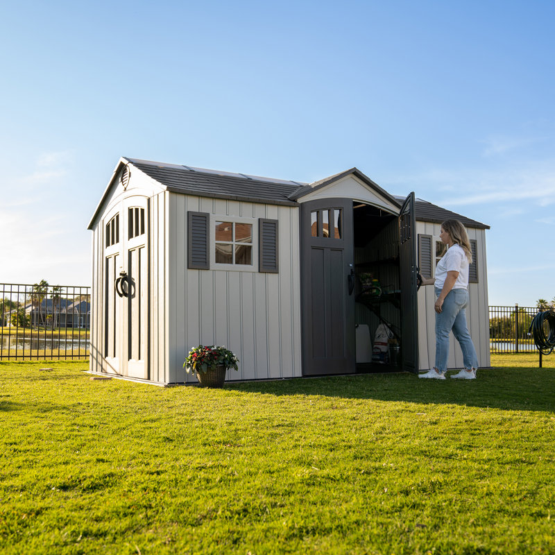 Lifetime Dual Entry 15’ X 8’ Shed | Wayfair